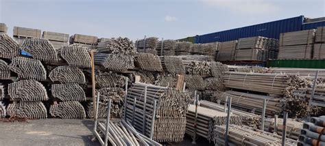 453 Tons HÜnnebeck Modex Scaffolding 90782400 € 453912 Kg