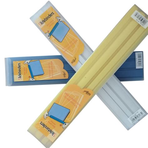 Slide Binders In Hard Pp Box Shalmay Stationers