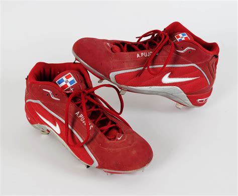 St. Louis Cardinals – Albert Pujols Game-Worn Cardinals Nike Cleats ...