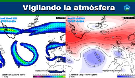 Así Se Retuerce Y Rompe El Jet Stream Al Oeste De La Península La Próxima Semana Y Además