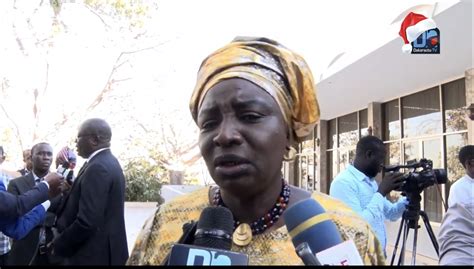Dialogue National Mme Aminata Touré Je Porte Lespoir Que De