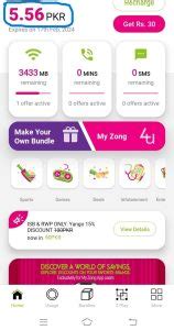 Zong Balance Check Code Updated How To Check Zong Balance Pak Tarrif