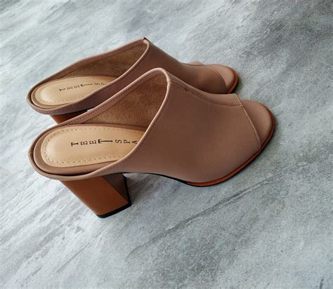 Женские удобные летние шлепанцы на каблуке шлепки шльопанці жіночі сабо 469 грн шлепанцы в