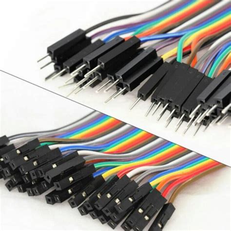 Jual Kabel Jumper Male Female Isi Arduino Pelangi Rainbow Cable Board Medan Teknik Tokopedia