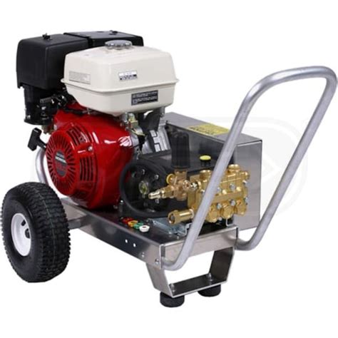 Pressure Pro Professional 3500 Psi Gas Cold Water Belt Drive Aluminum