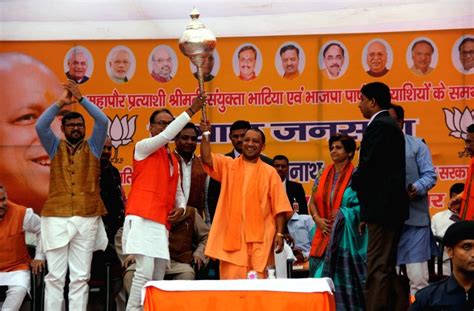 Yogi During Bjp Rally