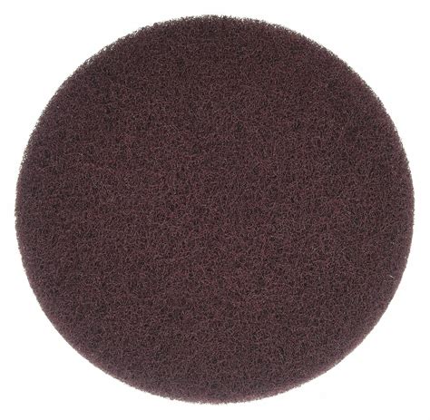 SCOTCH BRITE 5 In Dia Aluminum Oxide Hook And Loop Surface