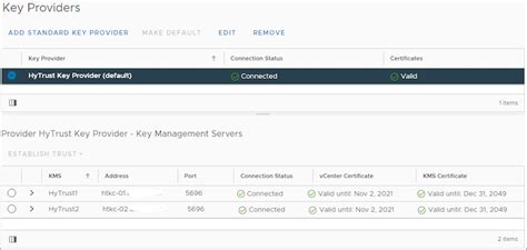 Add Entrust Keycontrol As A Key Provider For Vmware Vsphere With