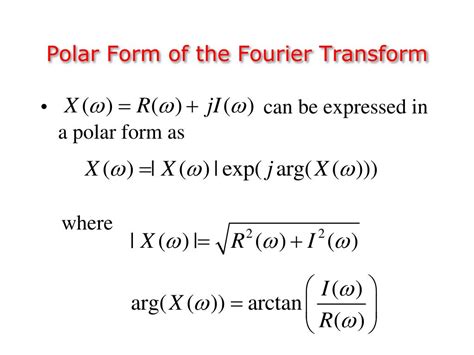 Ppt Chapter 4 The Fourier Series And Fourier Transform Powerpoint