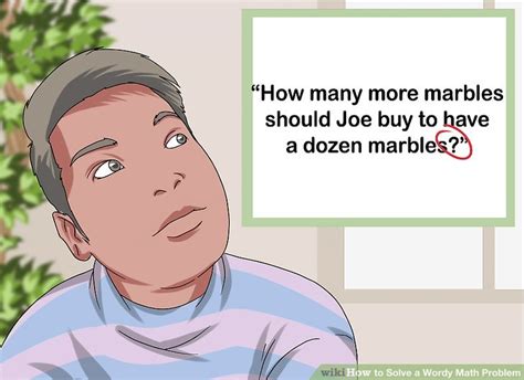 How To Solve A Wordy Math Problem With Pictures Wikihow
