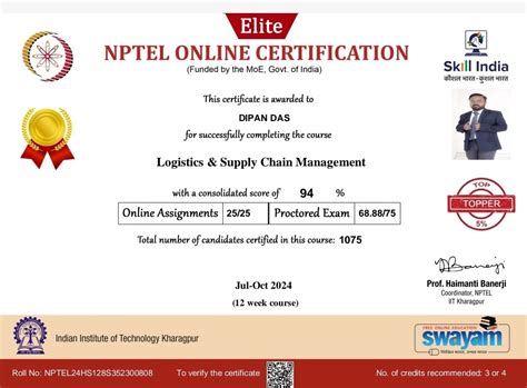 Hello Connections Successfully Completed Certification On Logistics
