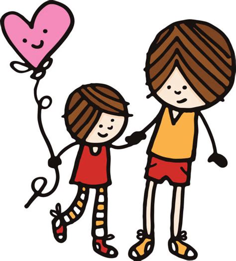 Royalty Free Two Brothers Clip Art Vector Images And Illustrations Istock