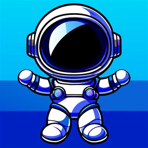Premium Vector Outer Space Astronaut Helmet Vector
