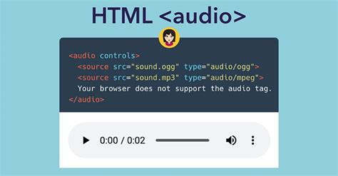 Thẻ Audio Trong Html