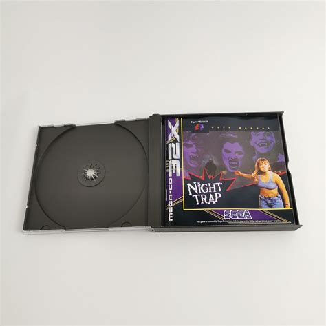 Sega Mega Cd 32x Spiel Night Trap Nur Cd 2 Pal Ovp