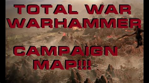 Total War Warhammer Campaign Map And Grimgor Ironhide Trailer Youtube