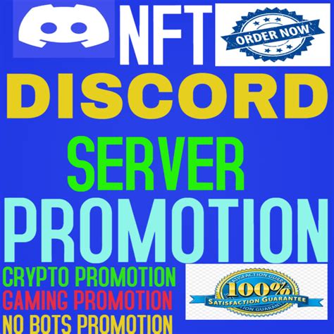 Do Nft Discord Promotion Discord Server Nft Server By Jewelsam6 Fiverr