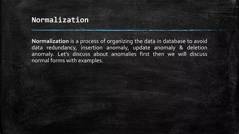 Normalization In Dbms Pdf