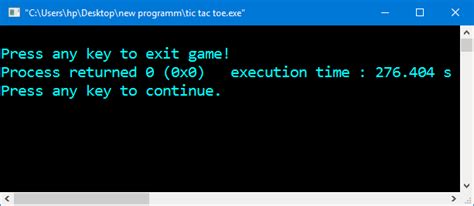 Tic Tac Toe Game Program In C Language