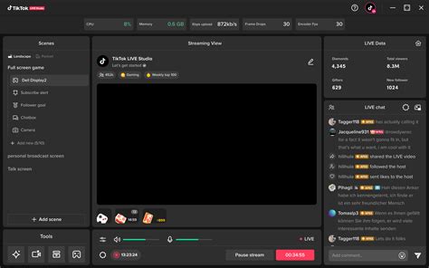 TikTok直播工作室 直播伴侣下载 直播伴侣