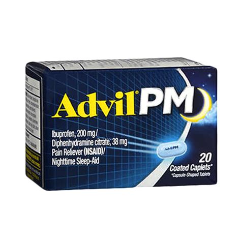 Advil Pm X 20 Caplets