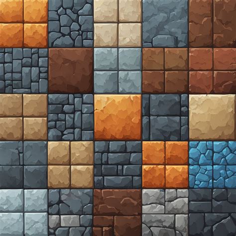 2d Tile Set Metal Wall Texture Sprite By Carlos Osorno Playground