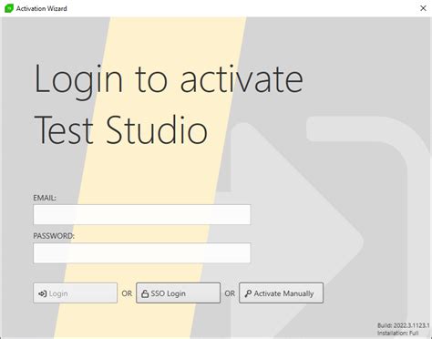 Activate License Test Studio Dev Documentation Progress Telerik