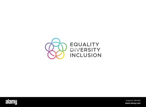 Equality Diversity Inclusion Issue Sign Symbol Logo For Community All