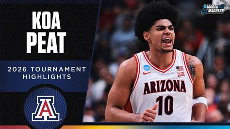 Koa Peat 2026 Ncaa Tournament Highlights