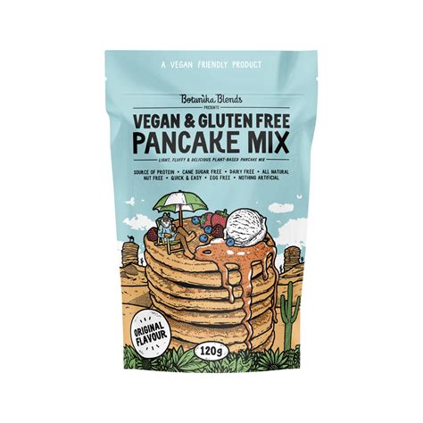 Botanika Blends Pancake Mix Vegan And Gluten Free 120g From Naturals
