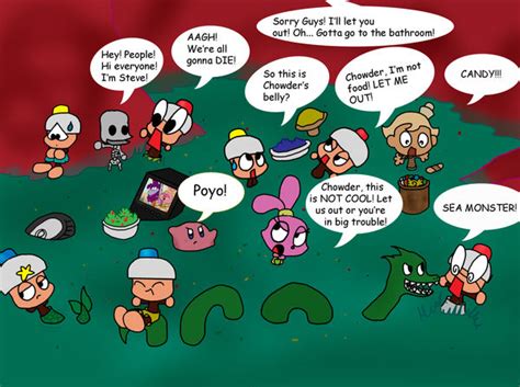 Inside Chowders Belly By Pikmin789 On Deviantart