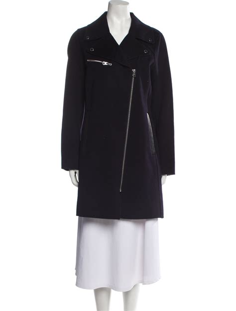 Derek Lam 10 Crosby Coat Blue Coats Clothing Wdl102976 The Realreal