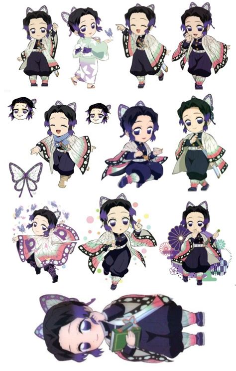 Shinobu Chibi Para Imprimir