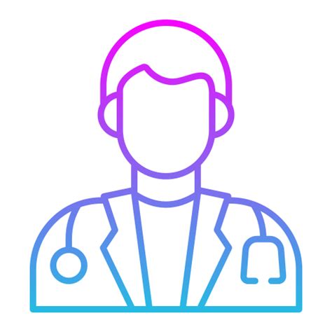 Врач иконка Generic Gradient Freepik