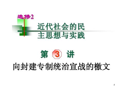 2012届高考历史选修2考点归纳复习课件3word文档在线阅读与下载无忧文档
