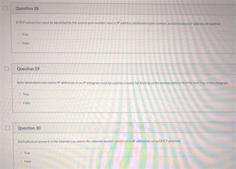 Solved Question 28 Atcp Connection Must Be Identified By The