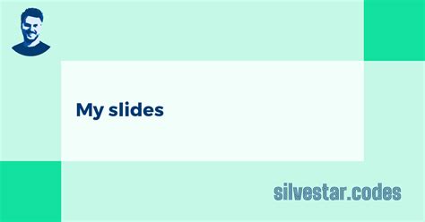 My Slides Sbistrović