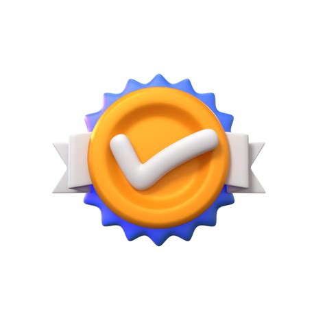 Social Media Verification Icon Isolated 48936337 Png