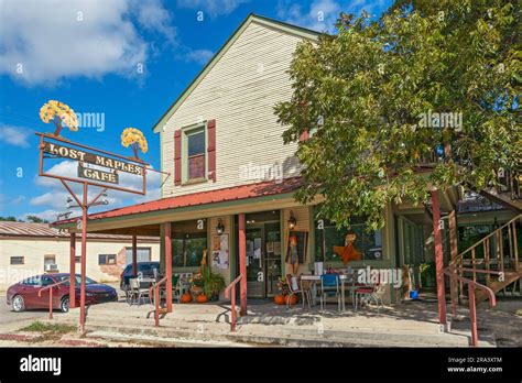 Texas Hill Country Uvalde County Utopia Lost Maples Cafe Building Circa 1904 Served Many