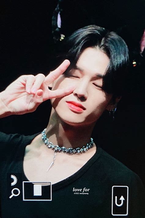 Ateez Wooyoung Cute Little Things Okay Gesture Equality