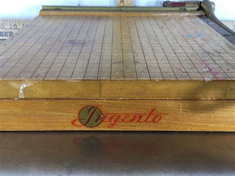 Vintage Ingento Paper Cutter Sherwood Auctions