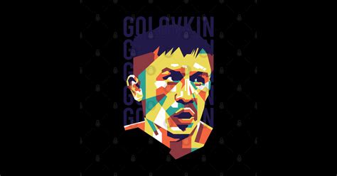 Golovkin Ggg Wpap Art Golovkin Sticker Teepublic