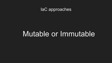 Iac And Immutable Infrastructure With Terraform Сергей Марченко Ppt