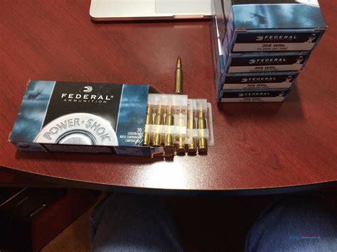 Federal Power Shok 308 Win 150 Gr S For Sale At