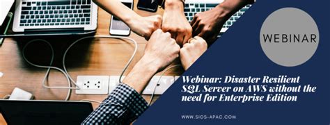 Webinar Disaster Resilient Sql Server On Aws Without The Need For