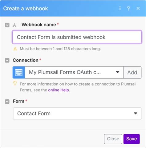 Processing Submissions In Make — Plumsail Web Forms Documentation