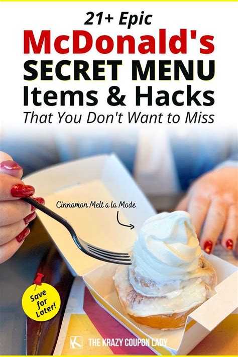 22 Best Mcdonalds Secret Menu Items Secret Menu Items Mcdonalds
