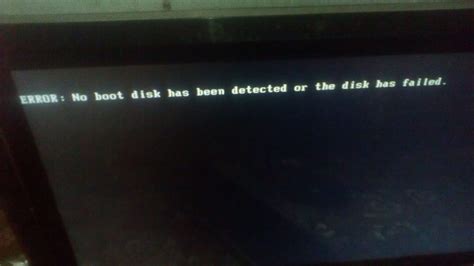 My Hp Pavilion 21 H014 All In One Error No Boot Disk Has B Hp