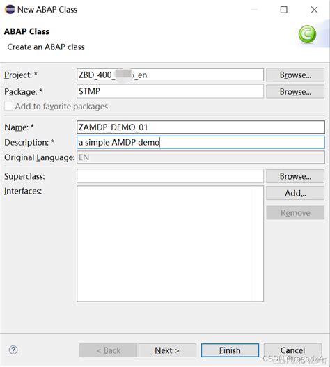 Sap 01 初识amdpabap Managed Database Procedure