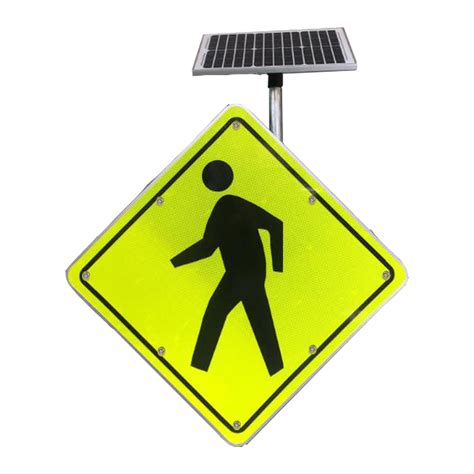 Led Road Signs Solar Powered Crosswalk Signs And More